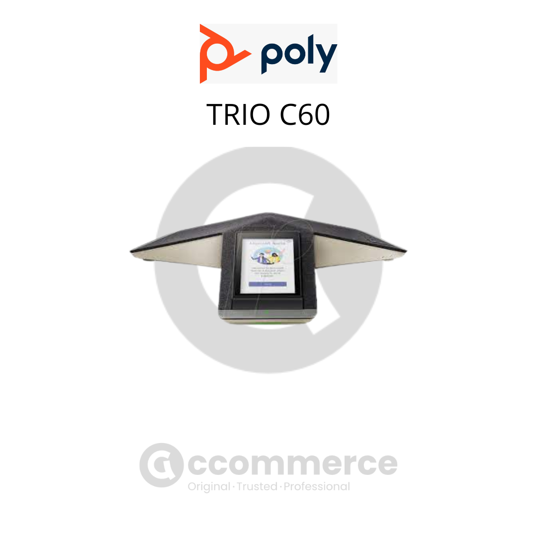 POLY TRIO C60 EASY-TO-REACH CONTROLS - Accommerce