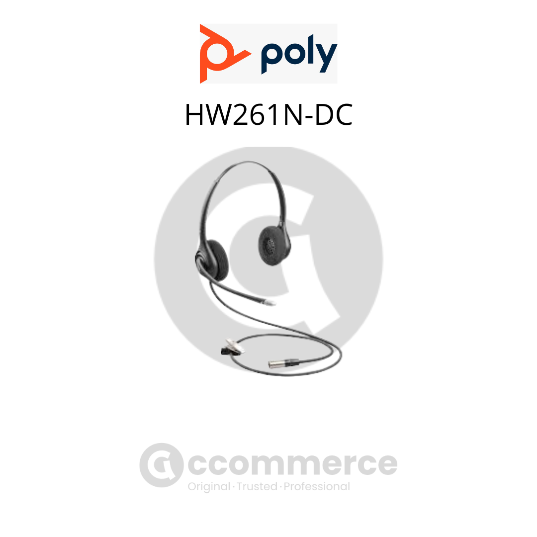 POLY-HW261N-DC headset profesional SupraPlus - Accommerce