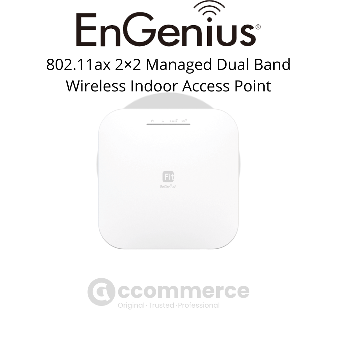 802.11ax 2×2 Managed Dual Band Wireless Indoor Access Point - Accommerce