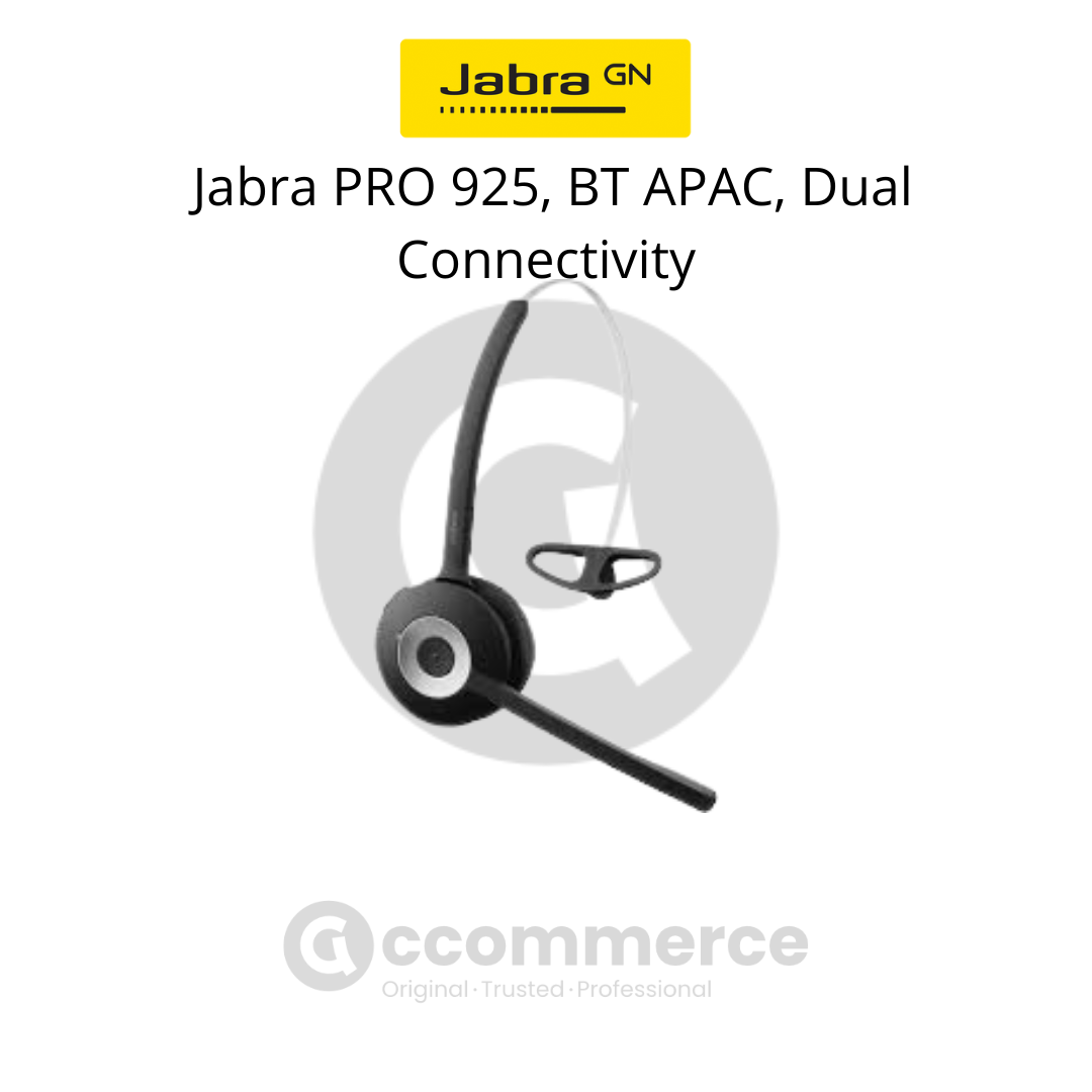 Jabra PRO 925, BT APAC, Dual Connectivity - better sound - Accommerce