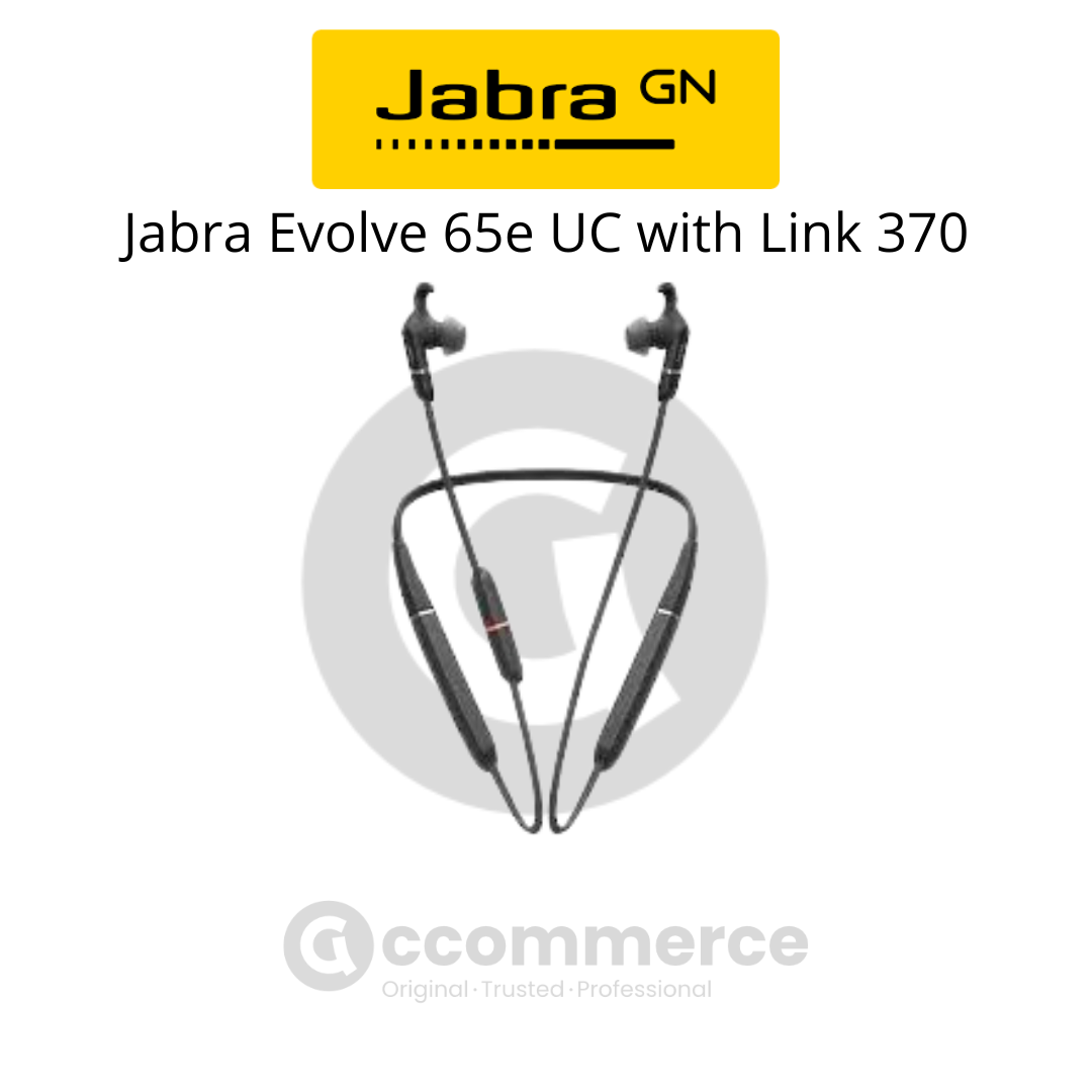 Jabra Evolve 65e UC with Link 370 4 microphone - Accommerce