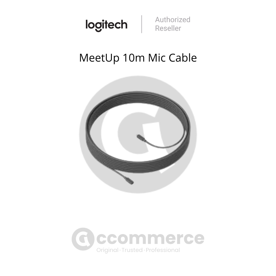 Logitech MeetUp 10m Mic Cable 10 meter cable - Accommerce