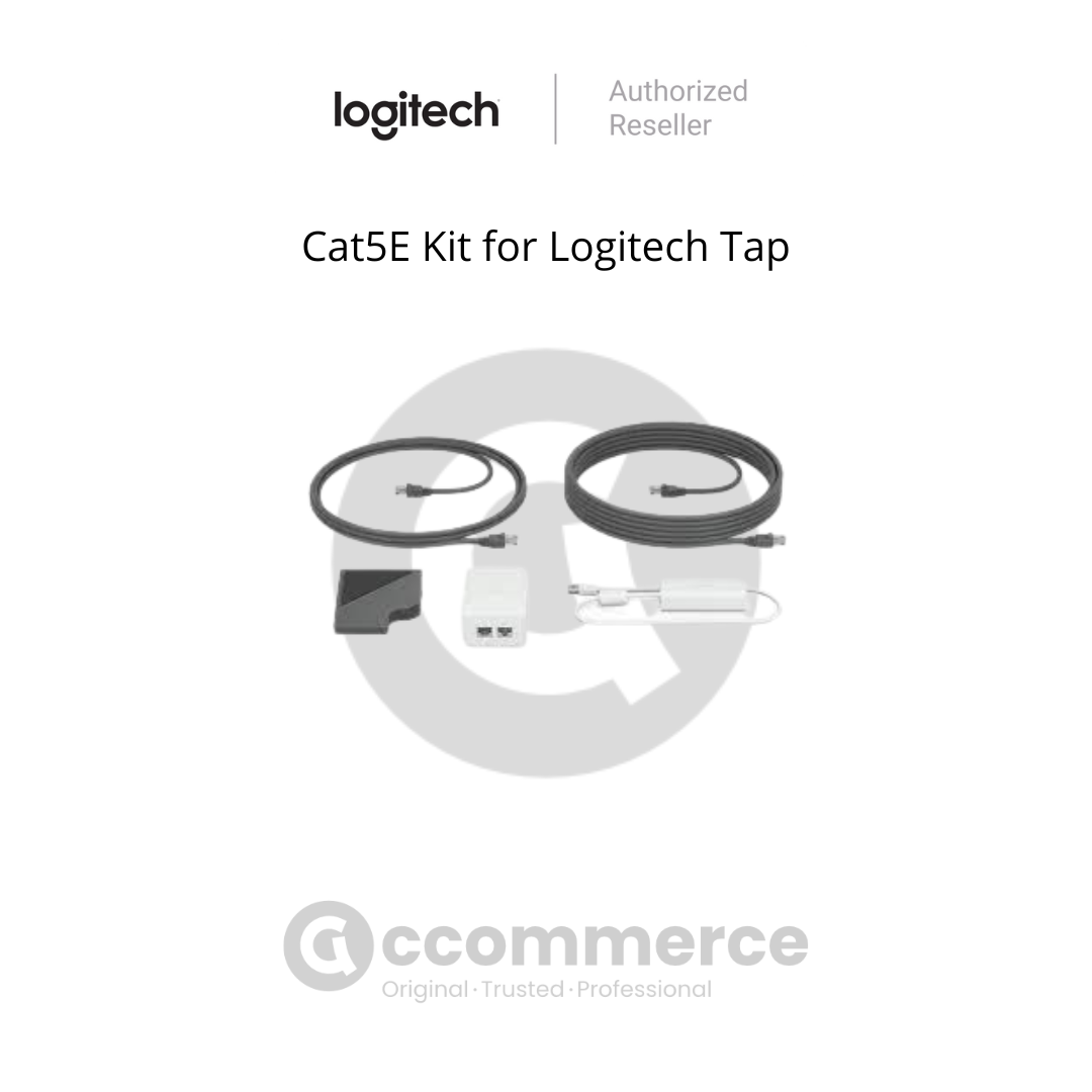 Logitech Cat5E Kit for Logitech Tap KABEL FLEKSIBEL - Accommerce