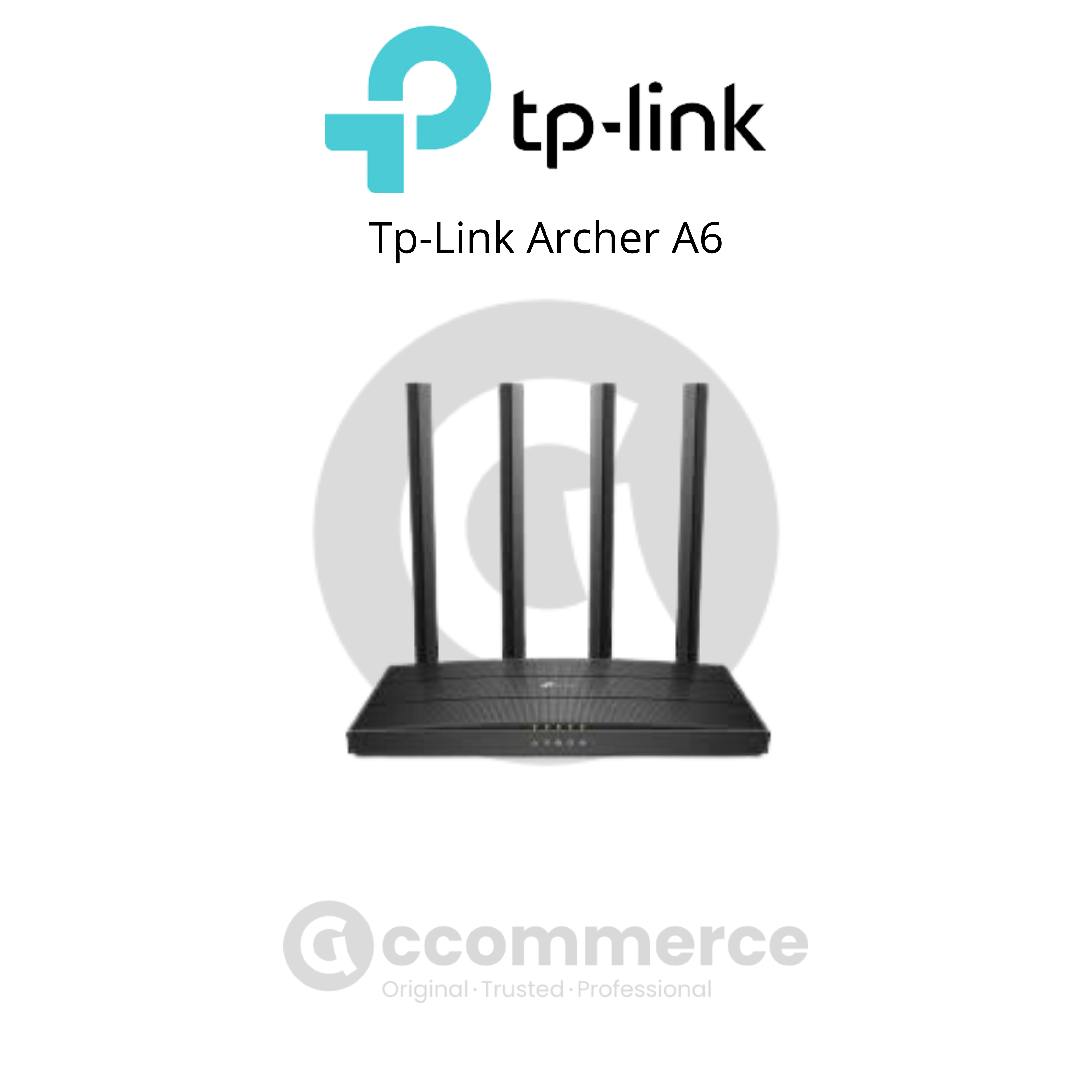 Tp-Link Archer A6 Wi-Fi Dual-Band AC1200 - Accommerce