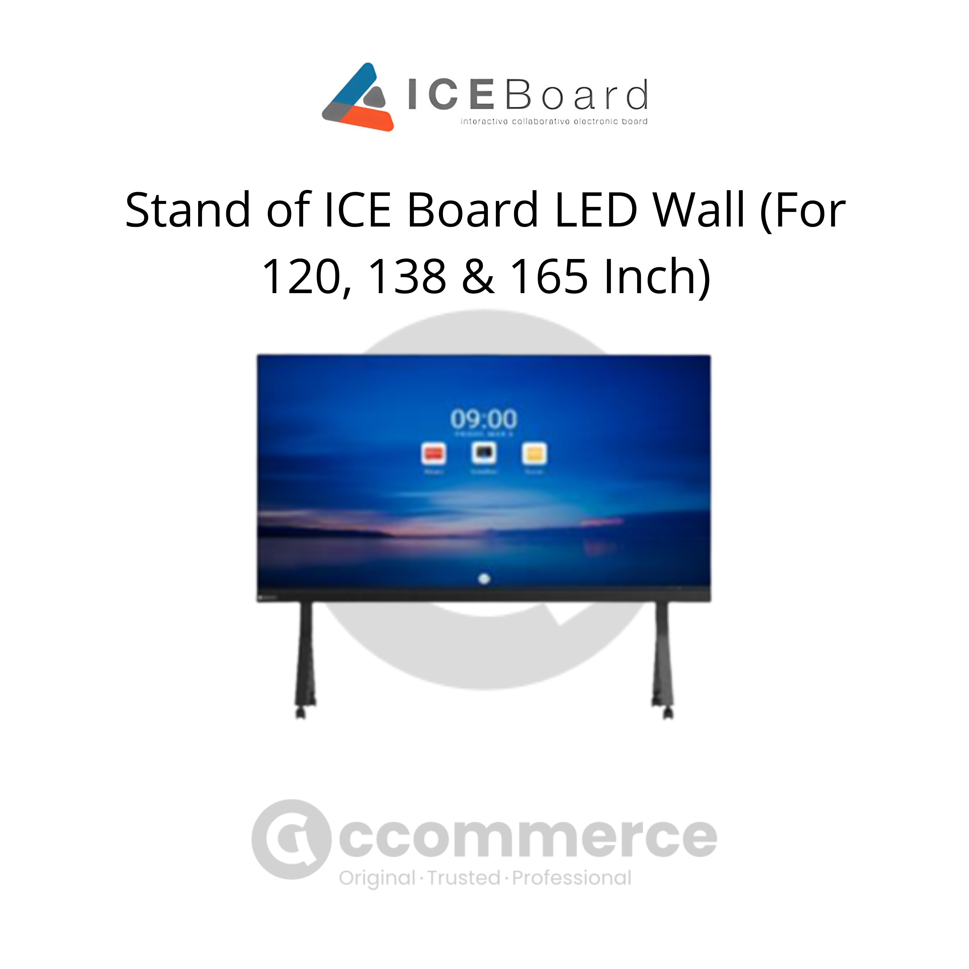 Stand of ICE Board LED Wall (For 120, 138 & 165 Inch) - Accommerce