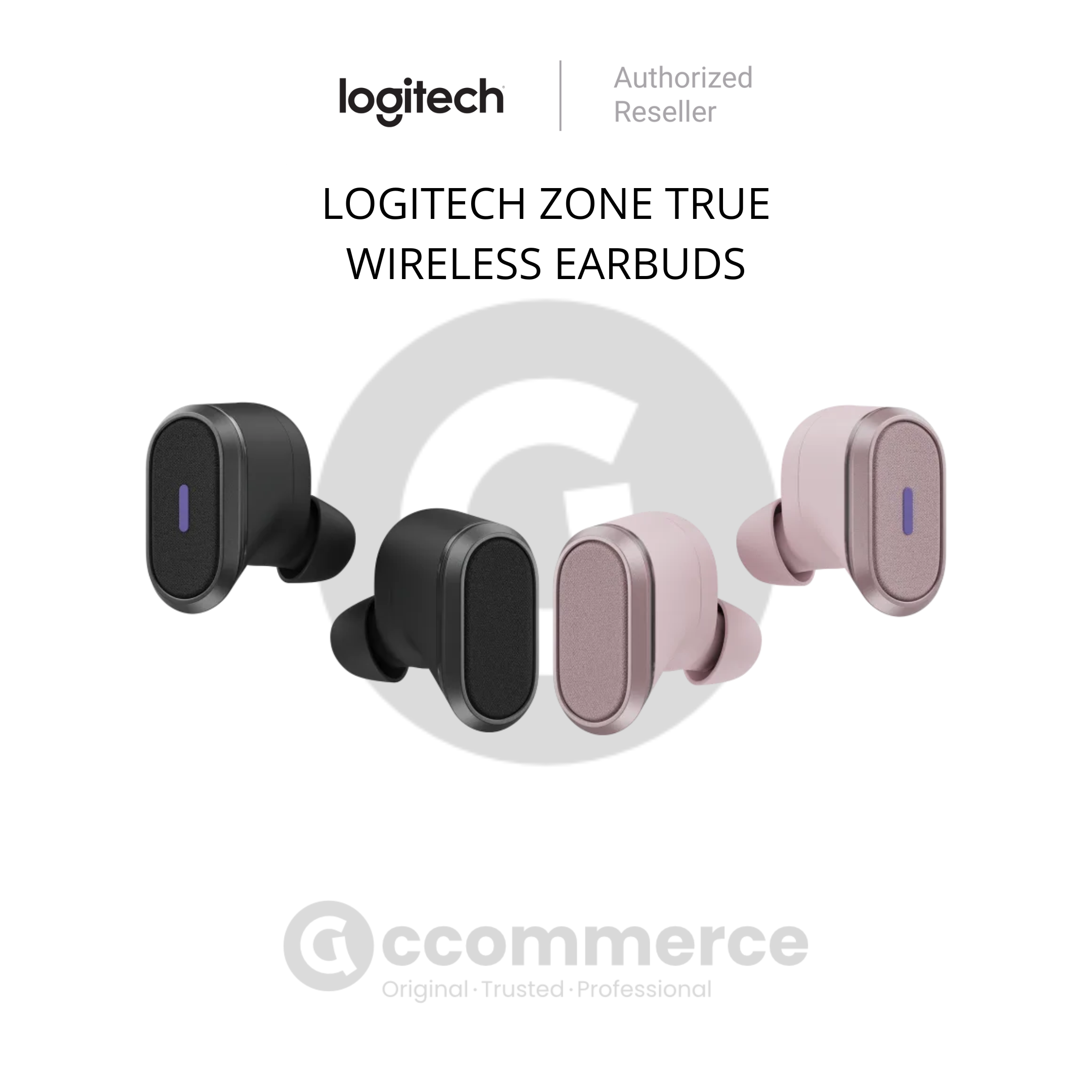 LOGITECH ZONE TRUE WIRELESS EARBUDS - Accommerce