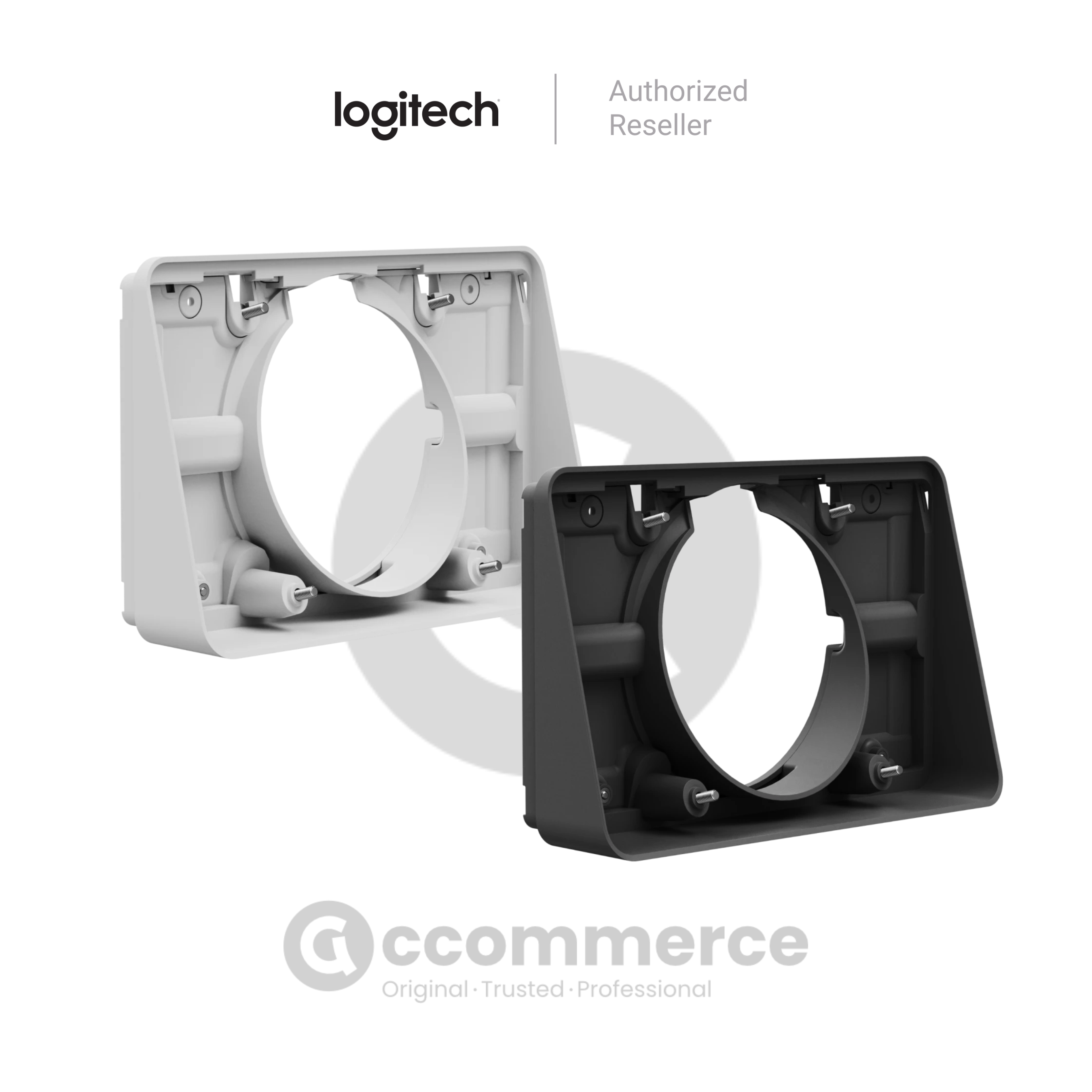 Logitech Tap Scheduler Angle Mount - Graphite/Off-White - Accommerce